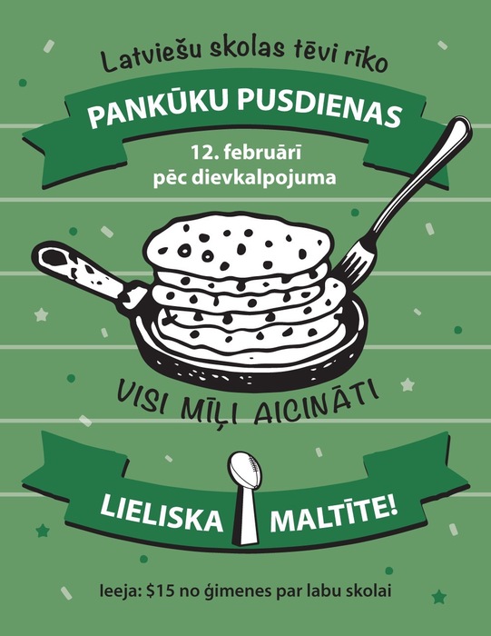 2023. gada 12. februārī Pankūku pusdienas :: Vašingtonas DC ev. lut ...